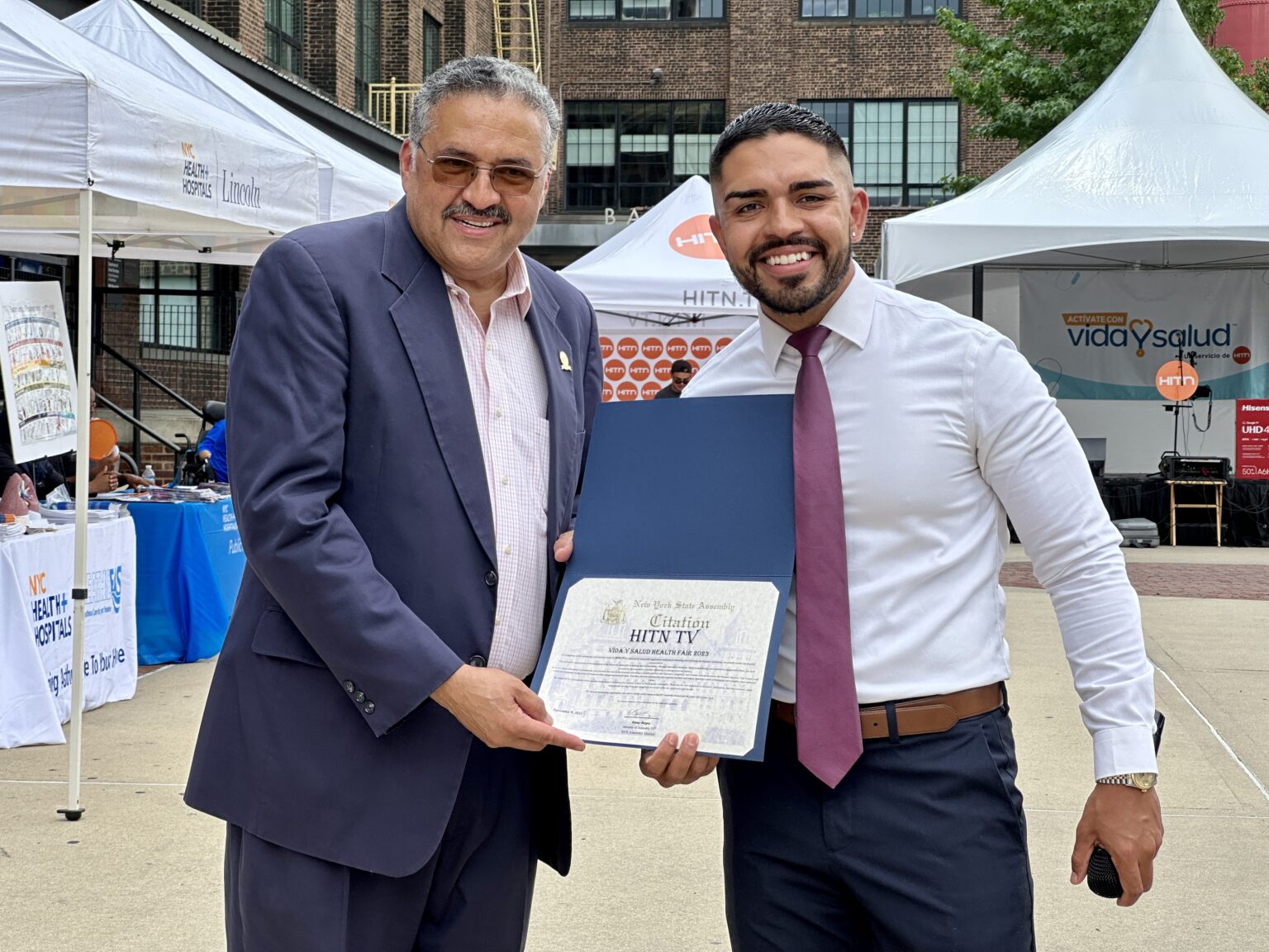 The Bronx Hosts HITN 'Vida y Salud' Health Fair - HITN