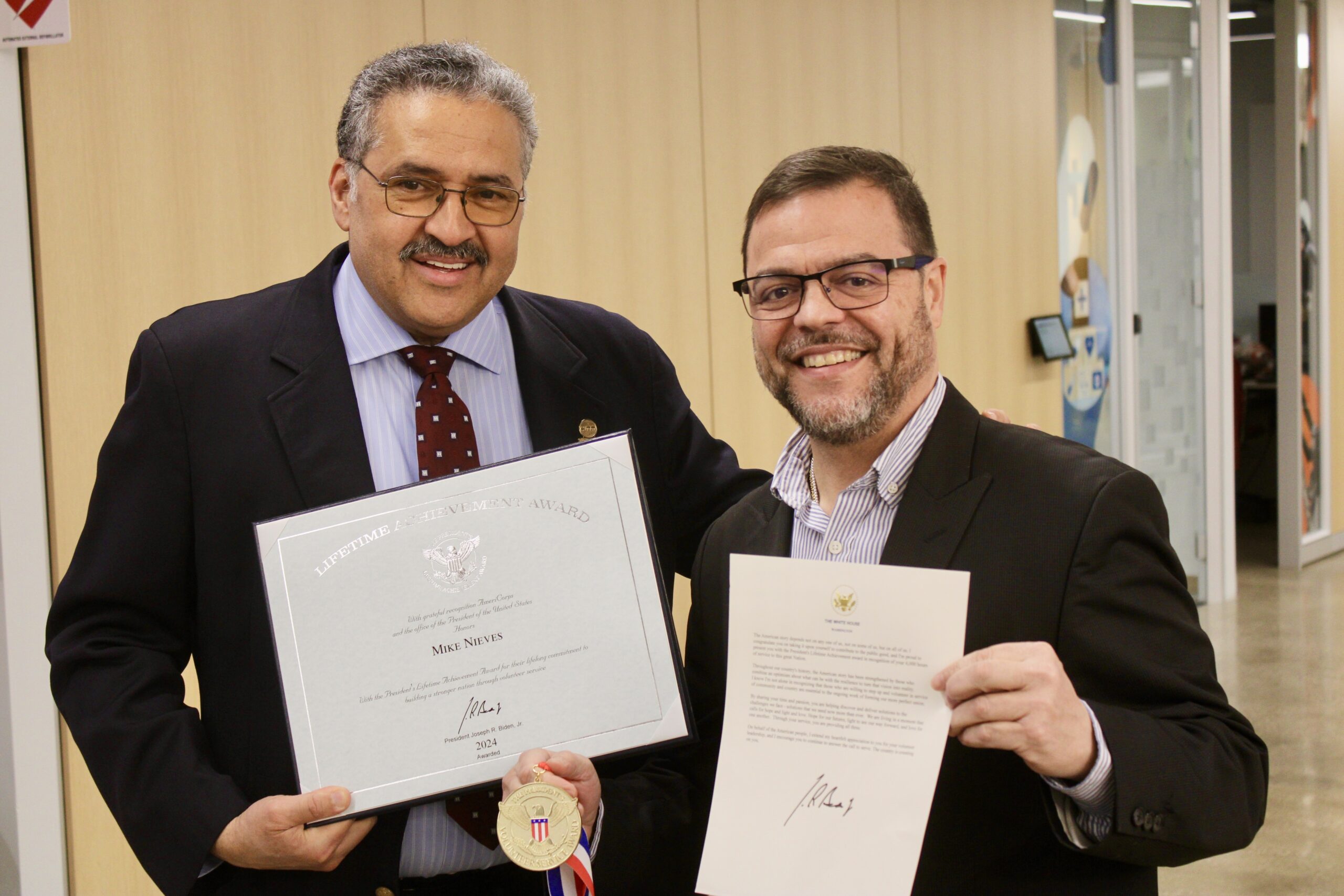 HITN CEO Receives Presidential Award for Lifetime Achievement - HITN